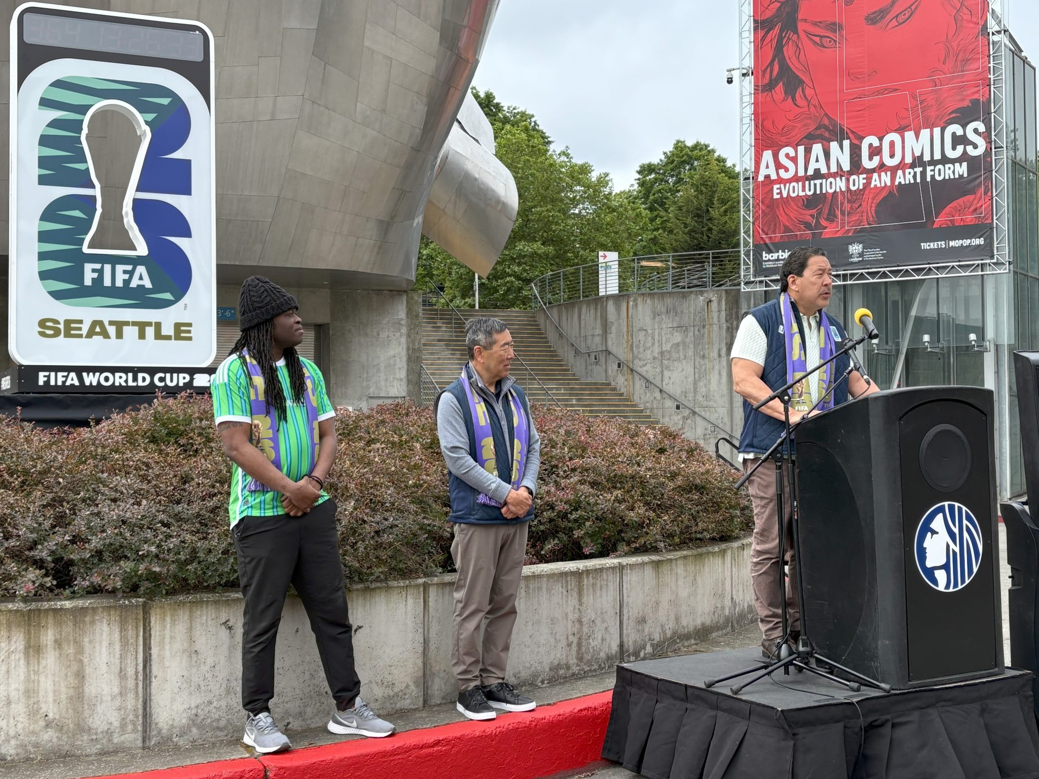 SeattleFWC26 unveils Countdown Clock, commemorating one year until the ...