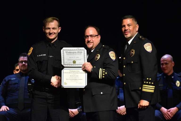 WSCJTC Arlington Regional Academy holds its first graduation of 27 law enforcement officers ...