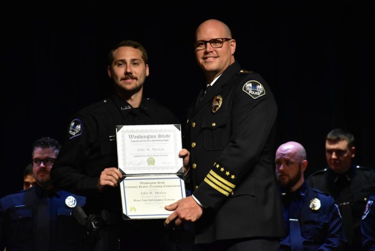 WSCJTC Arlington Regional Academy holds its first graduation of 27 law ...