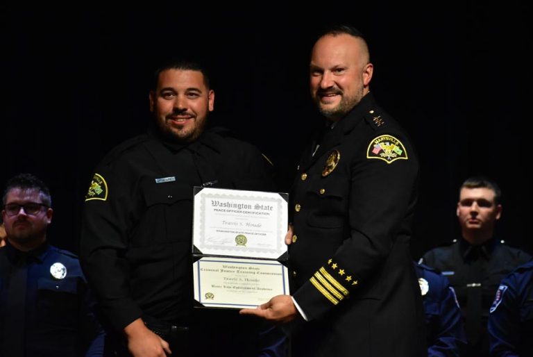 WSCJTC Arlington Regional Academy holds its first graduation of 27 law enforcement officers ...