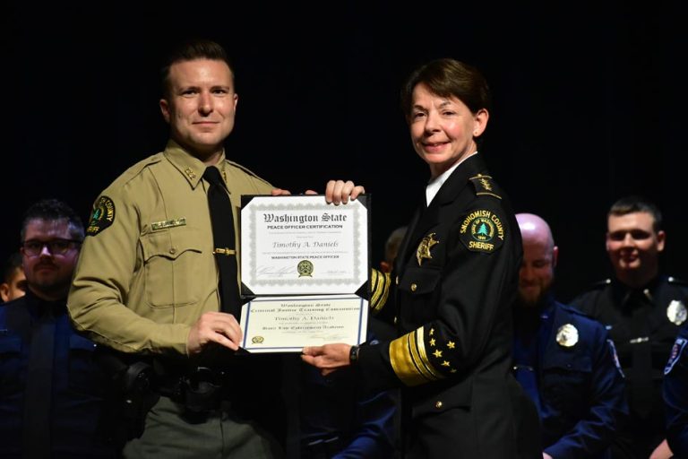 WSCJTC Arlington Regional Academy holds its first graduation of 27 law enforcement officers ...