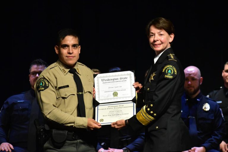 WSCJTC Arlington Regional Academy holds its first graduation of 27 law enforcement officers ...
