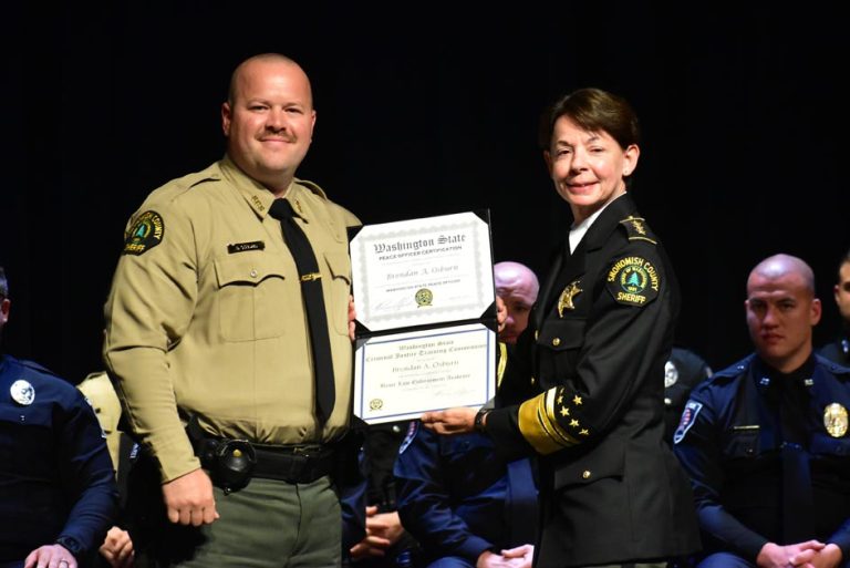 WSCJTC Arlington Regional Academy holds its first graduation of 27 law enforcement officers ...