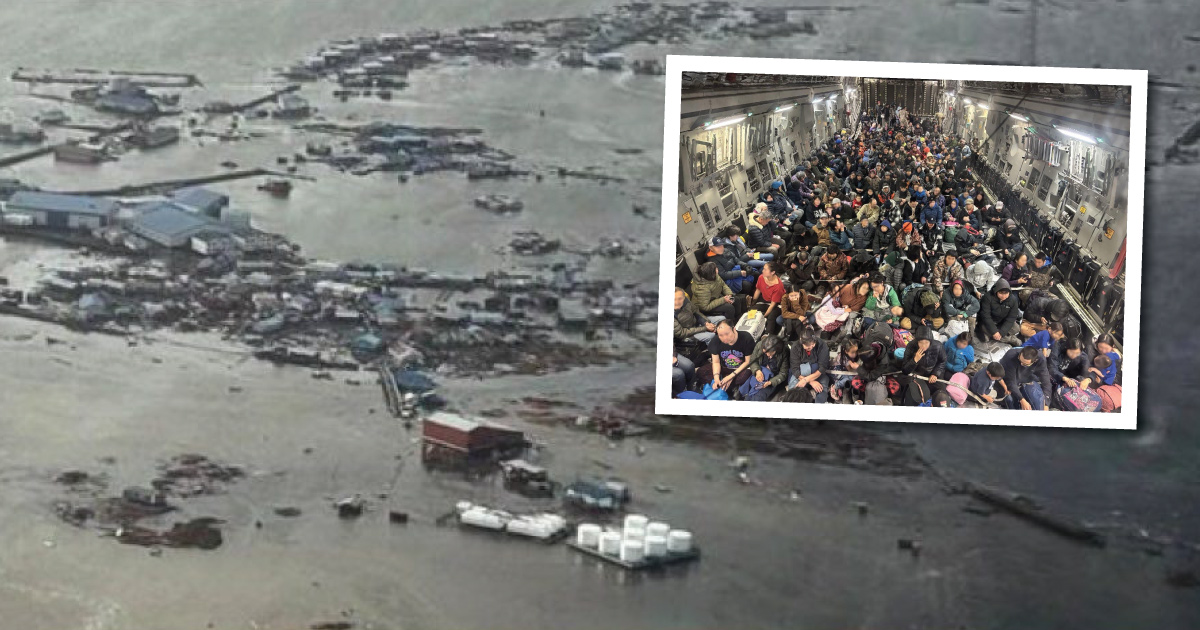 Catastrophic flooding from typhoon Halong devastates Alaska native ...