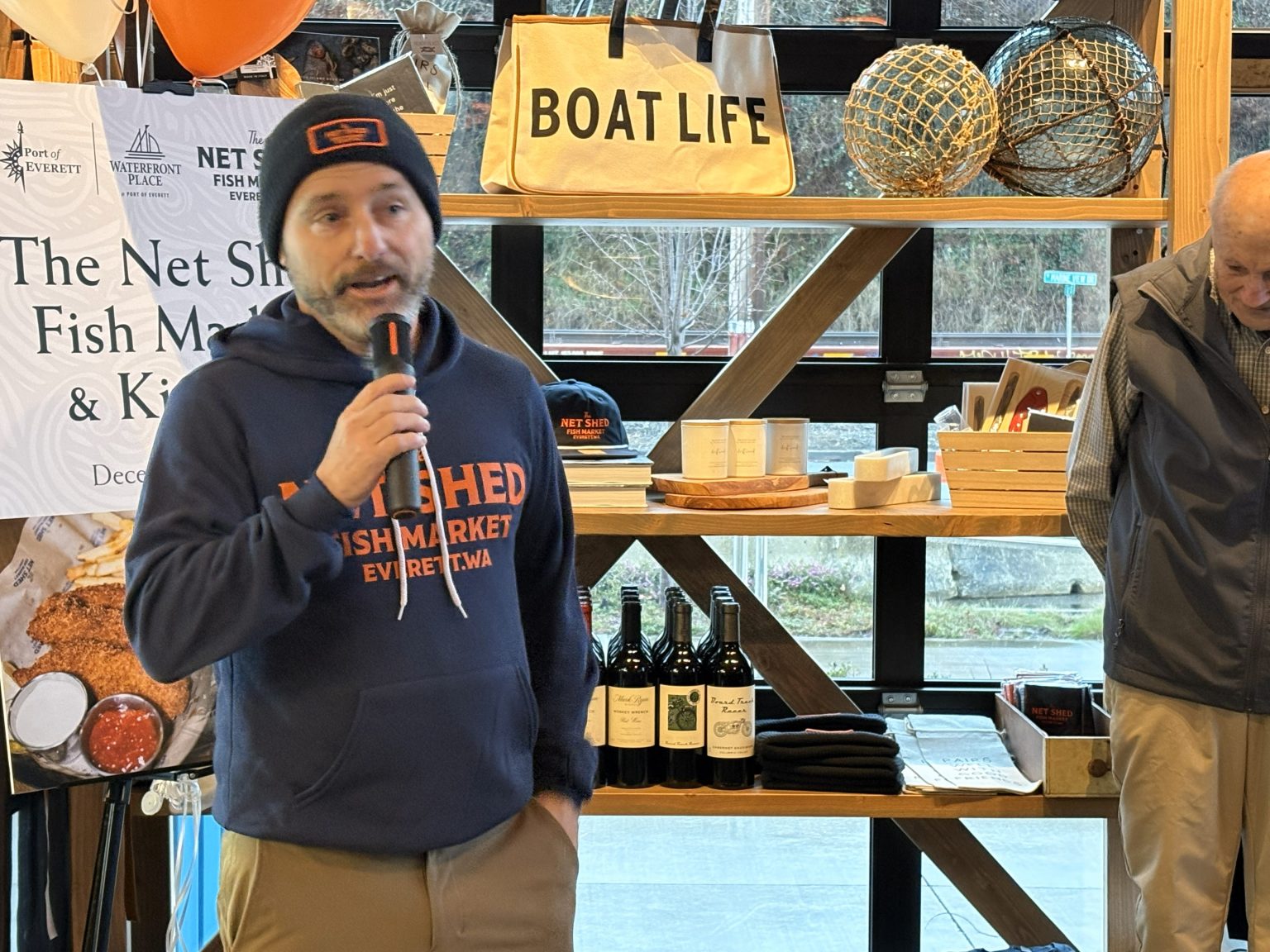 Port of Everett cuts ribbon on new Net Shed Fish Market at Restaurant ...