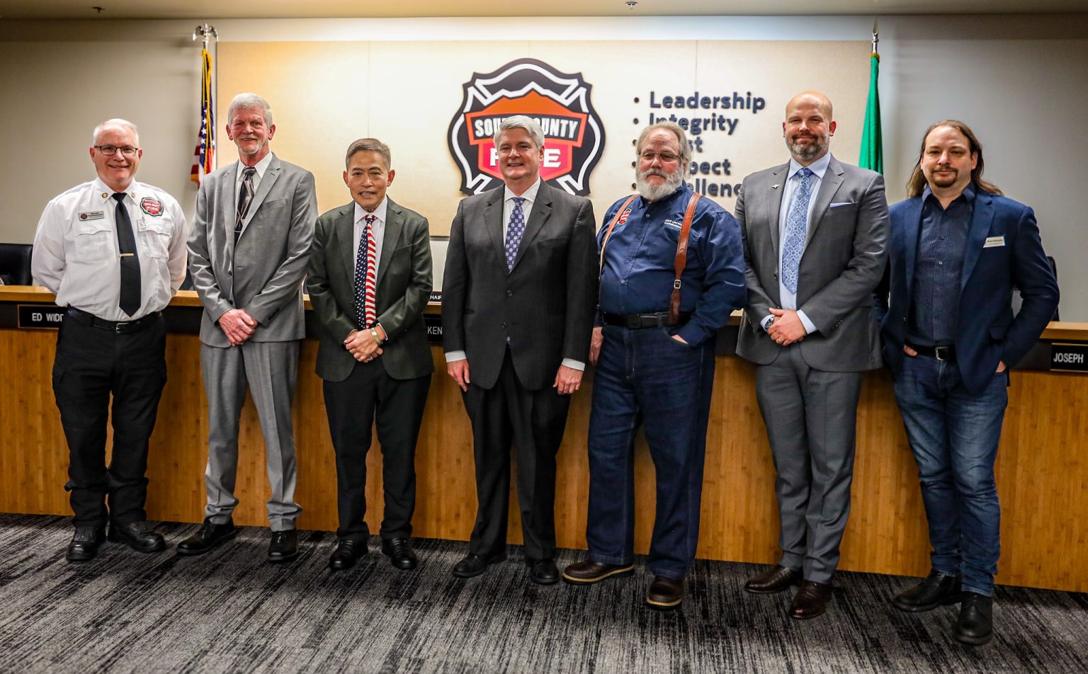 South County Fire swears in three new commissioners - Lynnwood Times