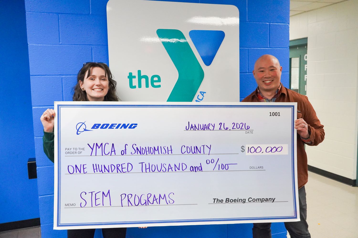 Boeing Awards $100,000 to YMCA of Snohomish County STEM Programs ...