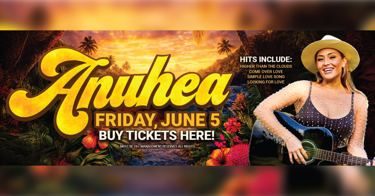 Anuhea to perform live at Angel of the Winds Casino Resort on June 5 ...