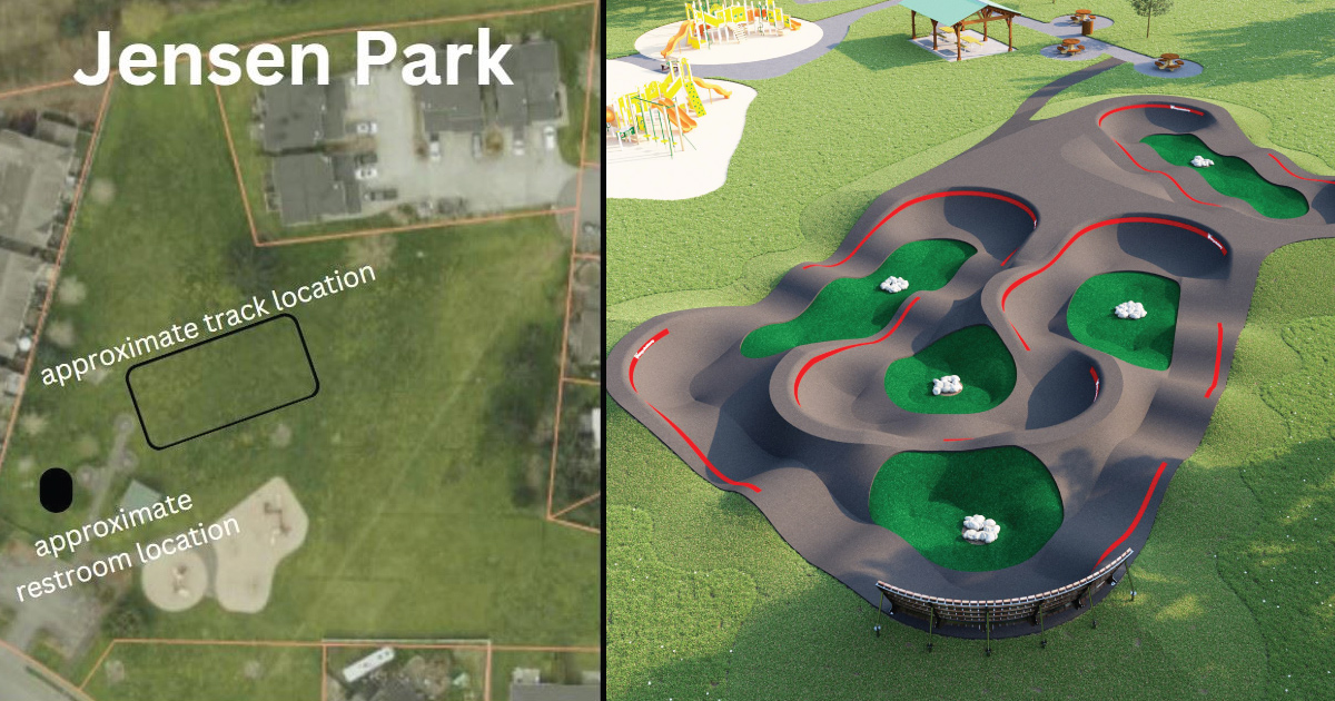 Arlington announces new Bicycle Pump Track coming to Jensen Park ...