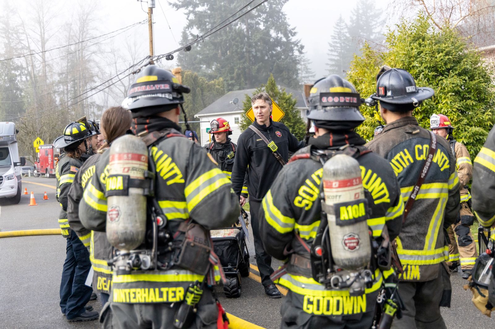 South County Fire rescues woman from house - Lynnwood Times