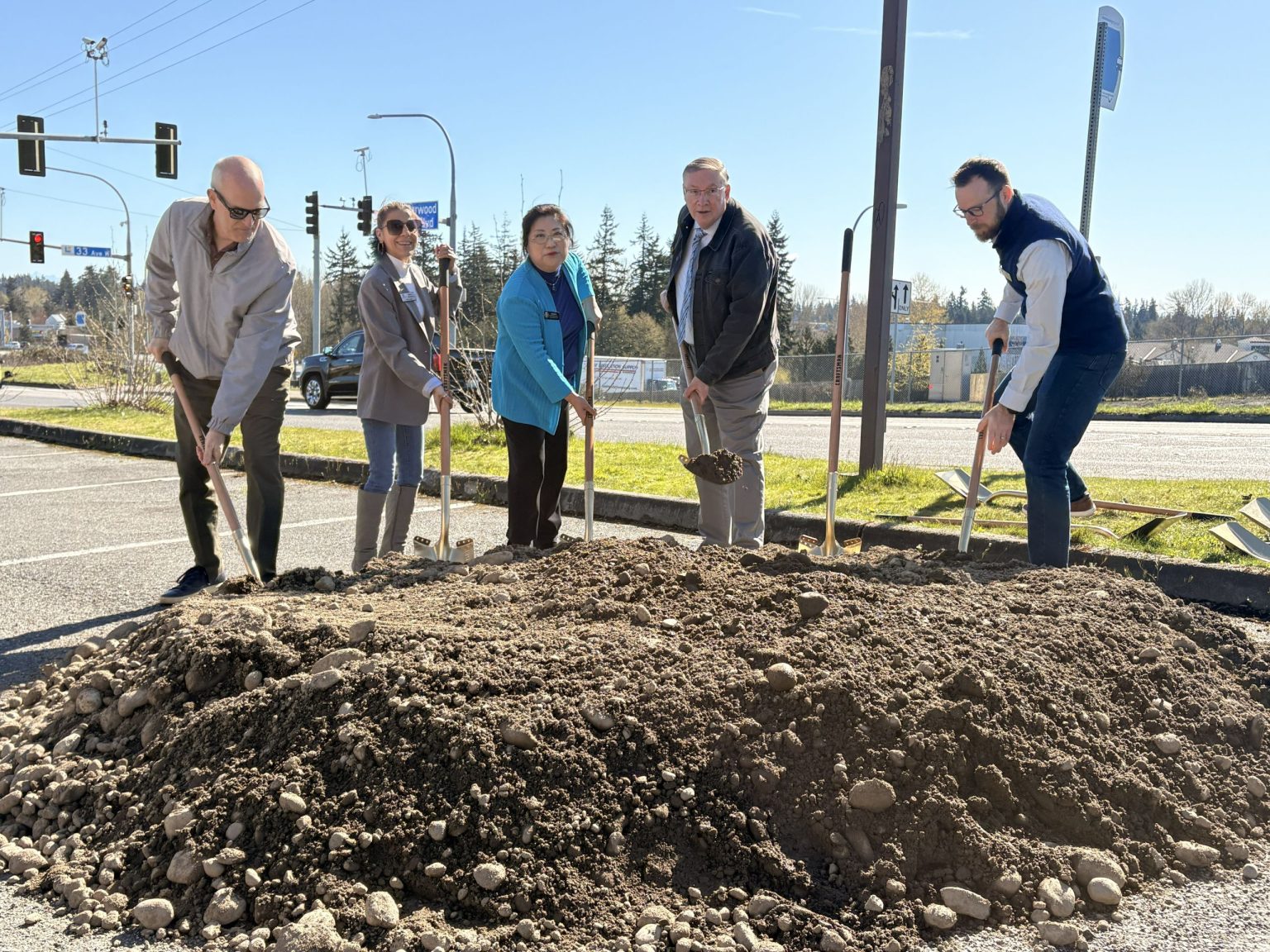 Lynnwood breaks ground on long-awaited $60M Poplar Way Bridge project - Lynnwood Times
